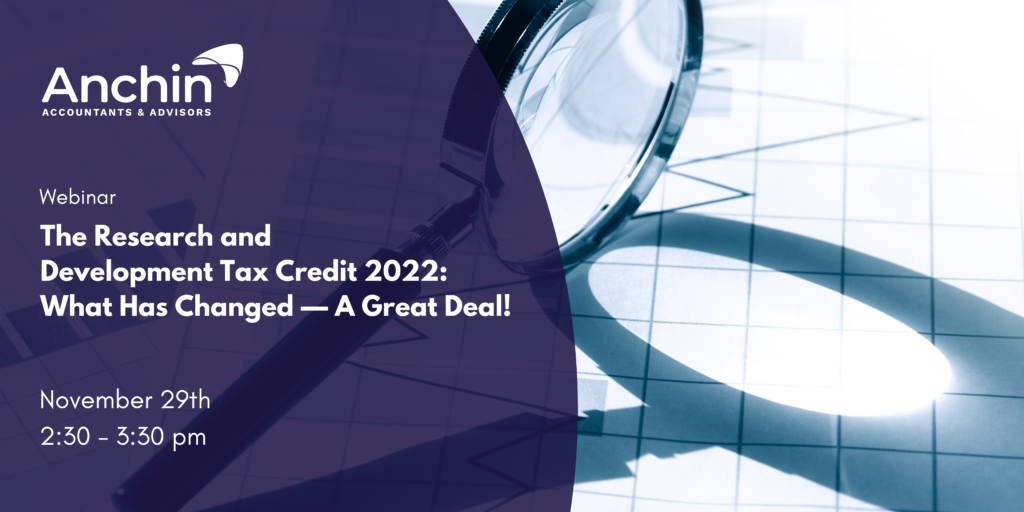 The Research & Development Tax Credit 2022: What Has Changed - A Great ...
